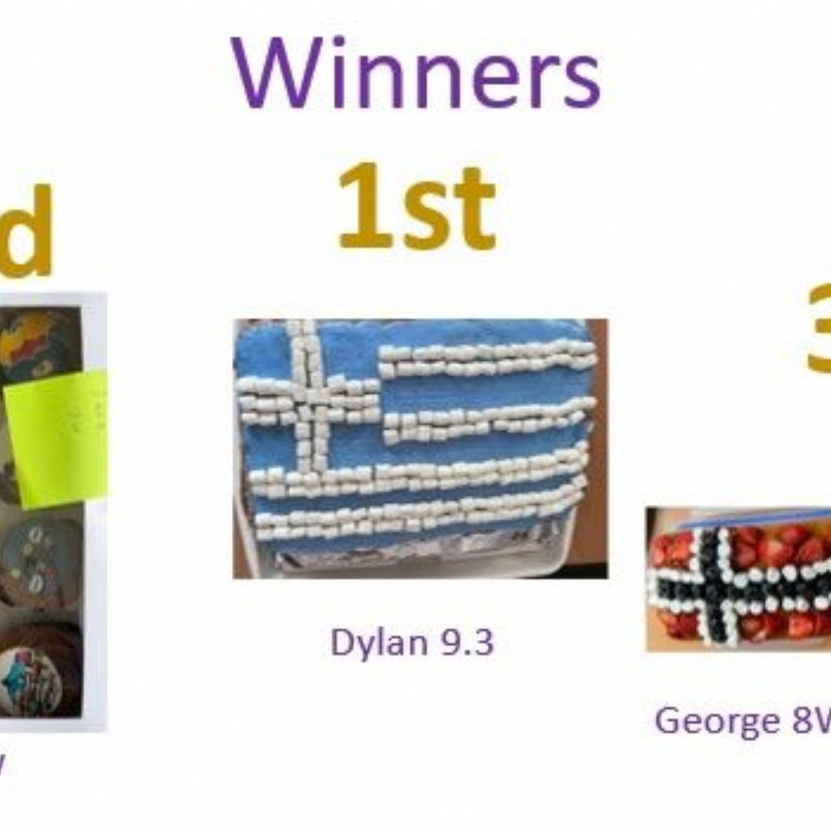 Carre's Grammar School - Bake Off Winners